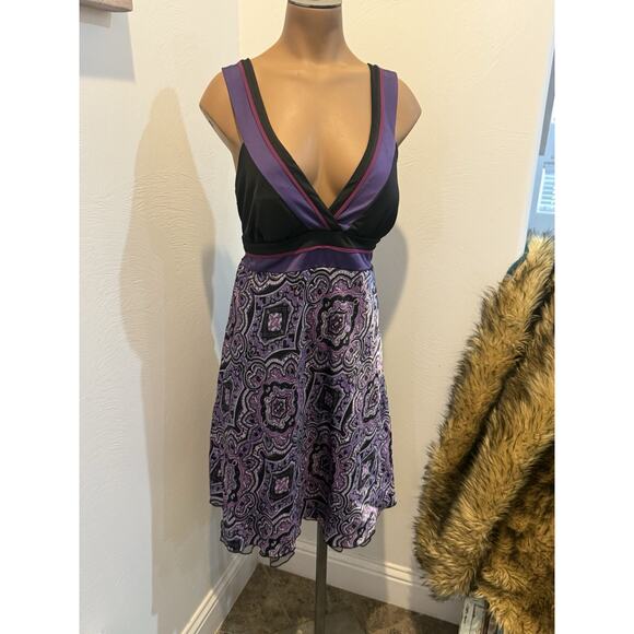 Studio Y | Dresses | Womens Studio Y Fit Flare Semi Formal Paisley ...